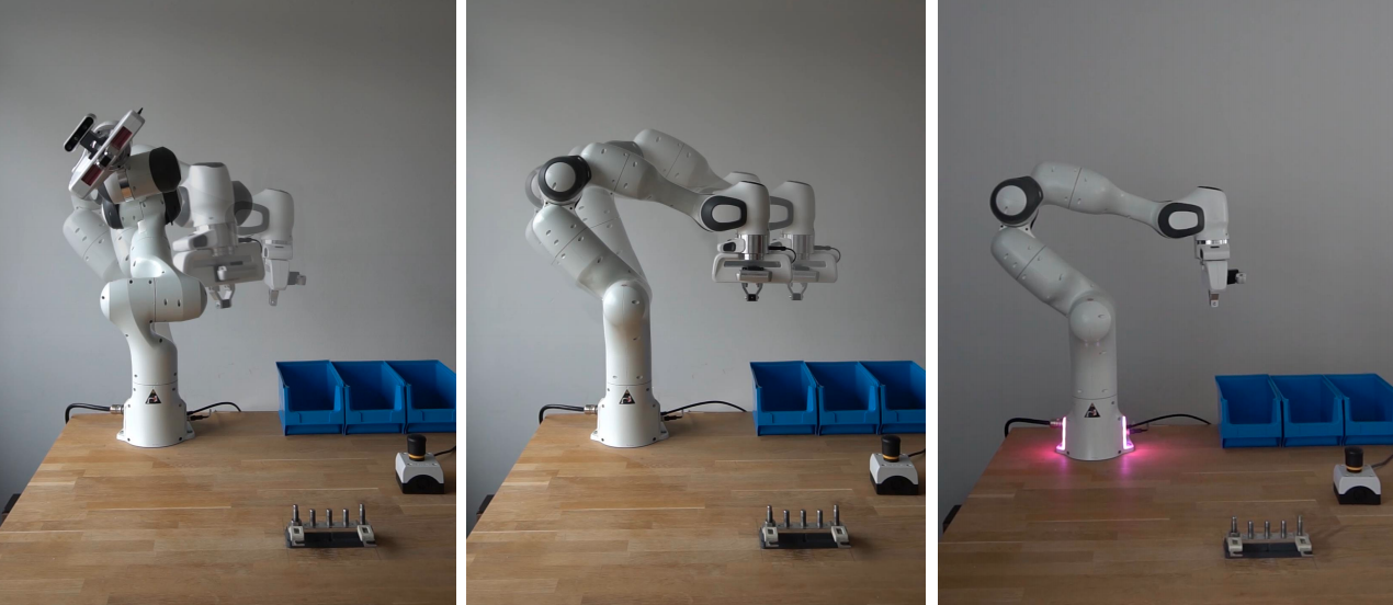 Zoomorphic Gestures for Communicating Cobot States